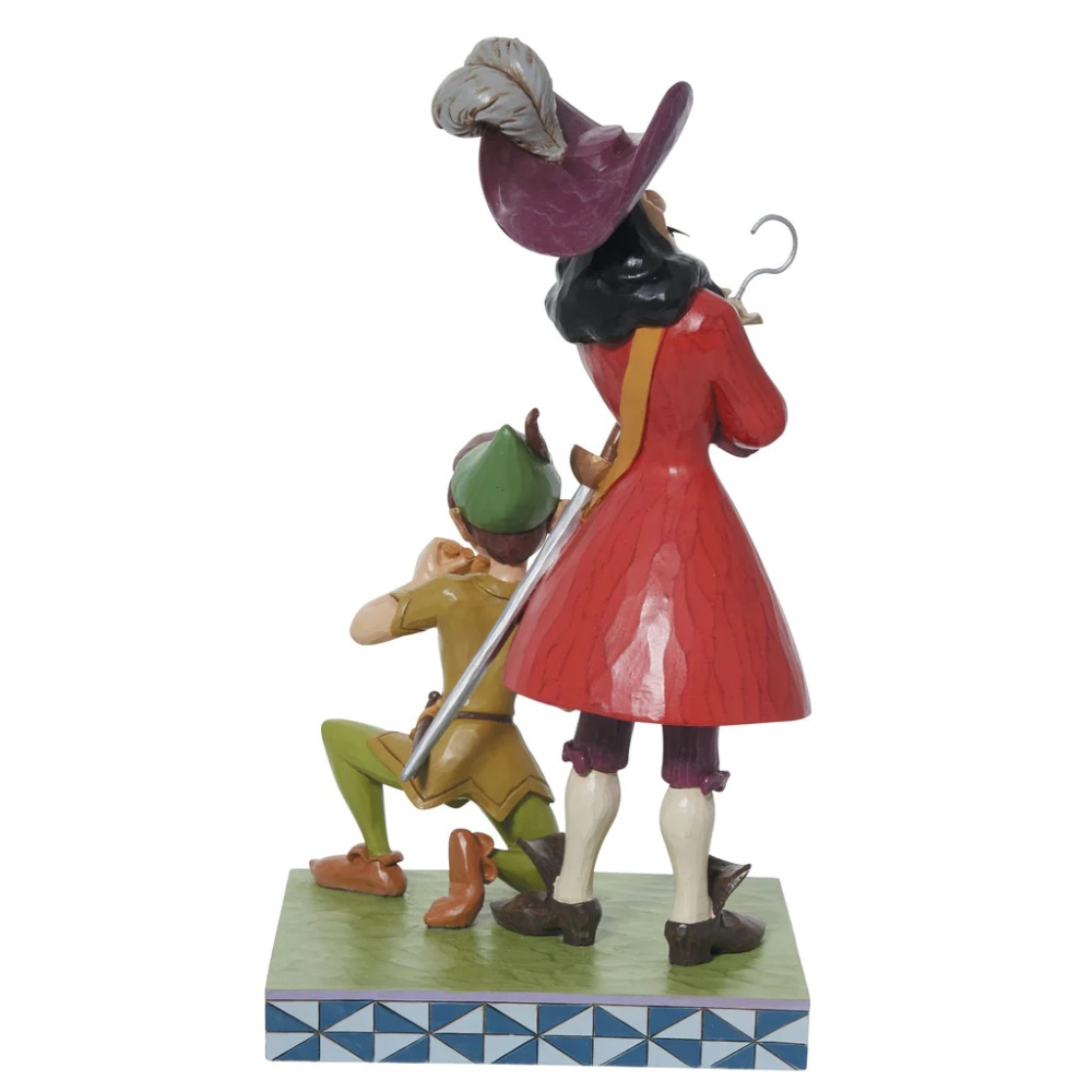 Disney, Jim Shore - Peter Pan og Kaptein Krok, på lager - Fønix